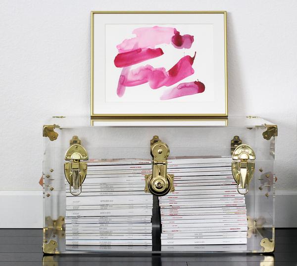 'Pink Abstract I' Print – The Aestate